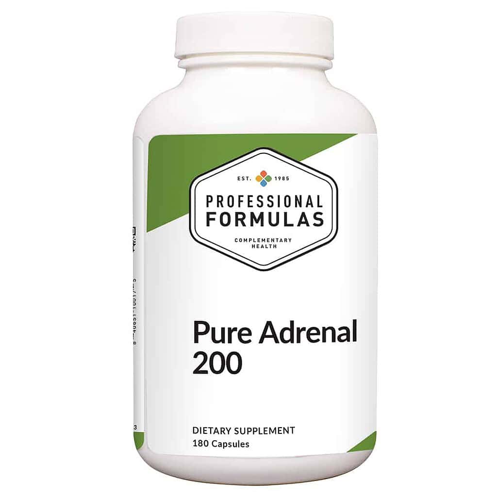 Pure Adrenal (200mg, 180 Capsules) - Robert Morses’s Health Center